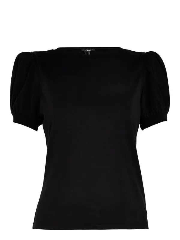 Paige Matcha T-shirt - Black
