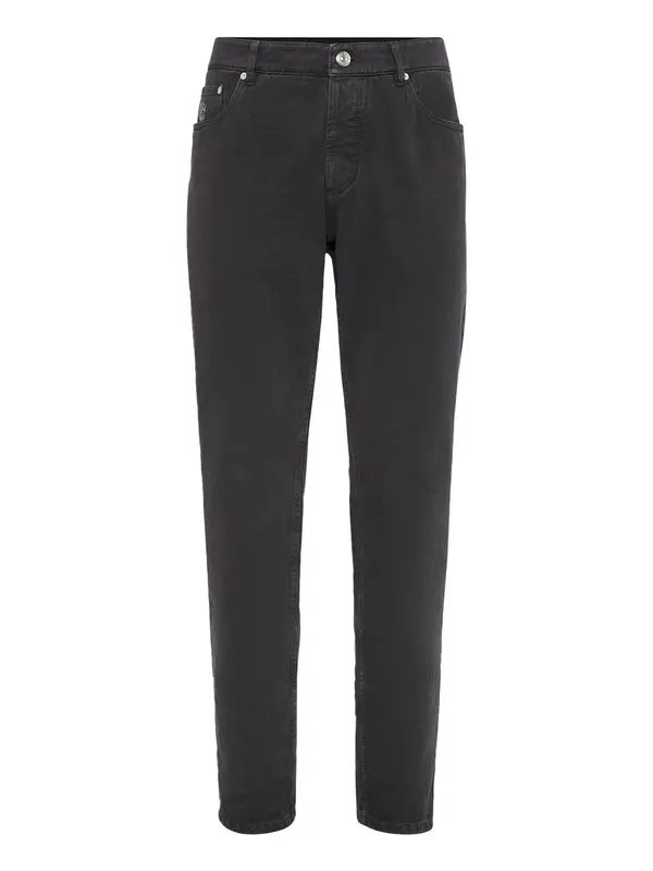 Brunello Cucinelli Slim Jeans - Black