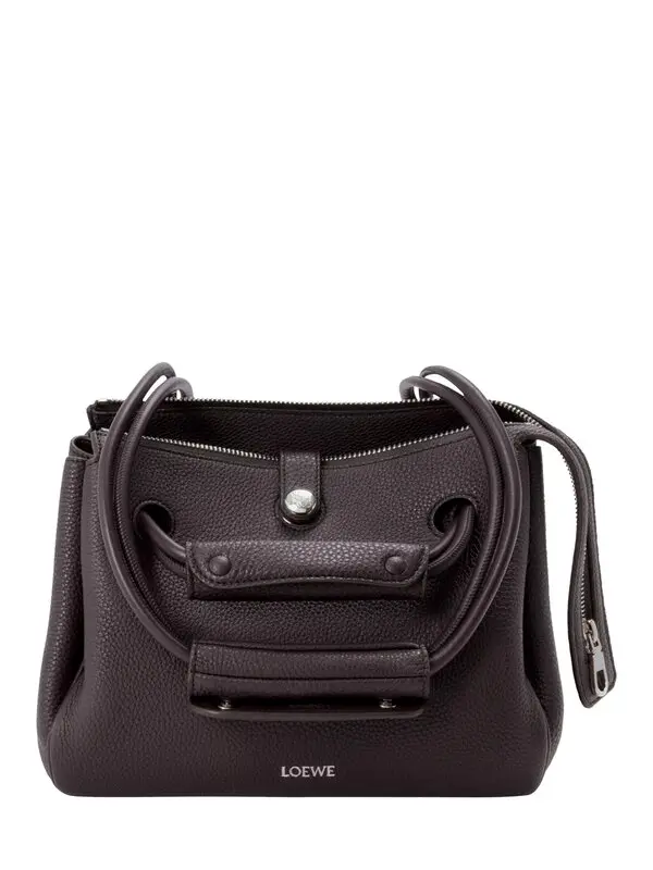 Loewe Small Calfskin Madrid Shoulder Bag - Brown