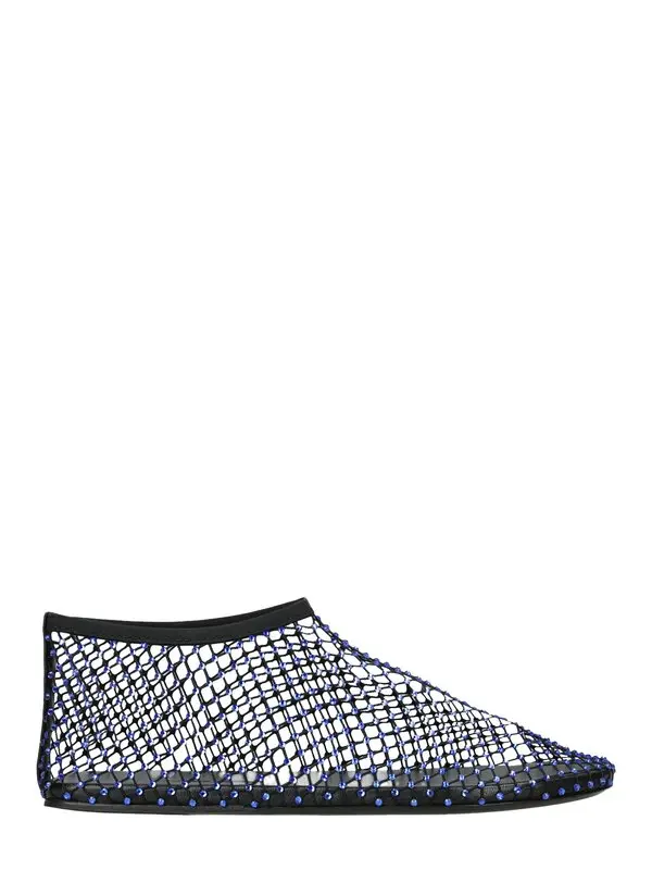 Christopher Esber Minette Embellished Ballet Flats - Blue