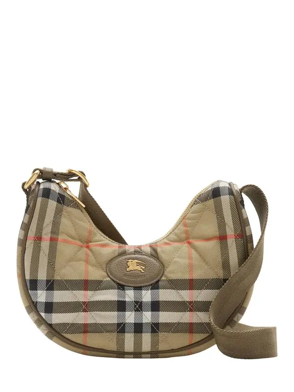 Burberry Horseshoe Cross-body Bag - Beige