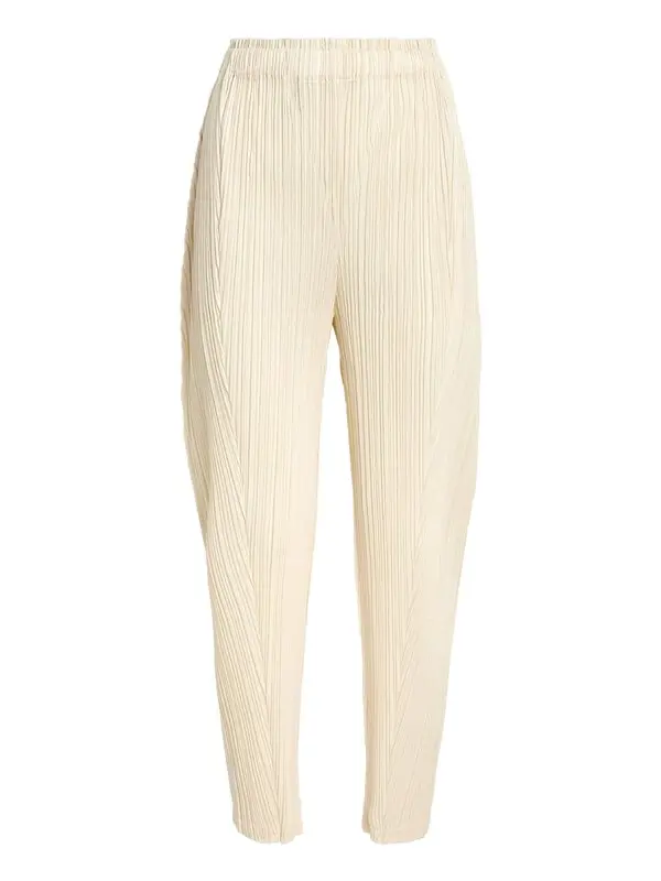 Issey Miyake Thicker Bottoms 2 Pleated Trousers - Neutral