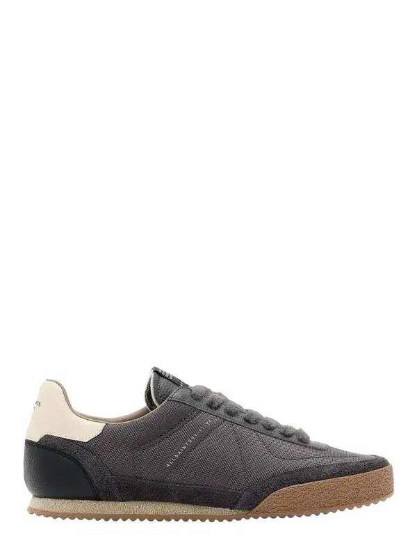 ALLSAINTS Leather Harri Low-top Sneakers - Grey