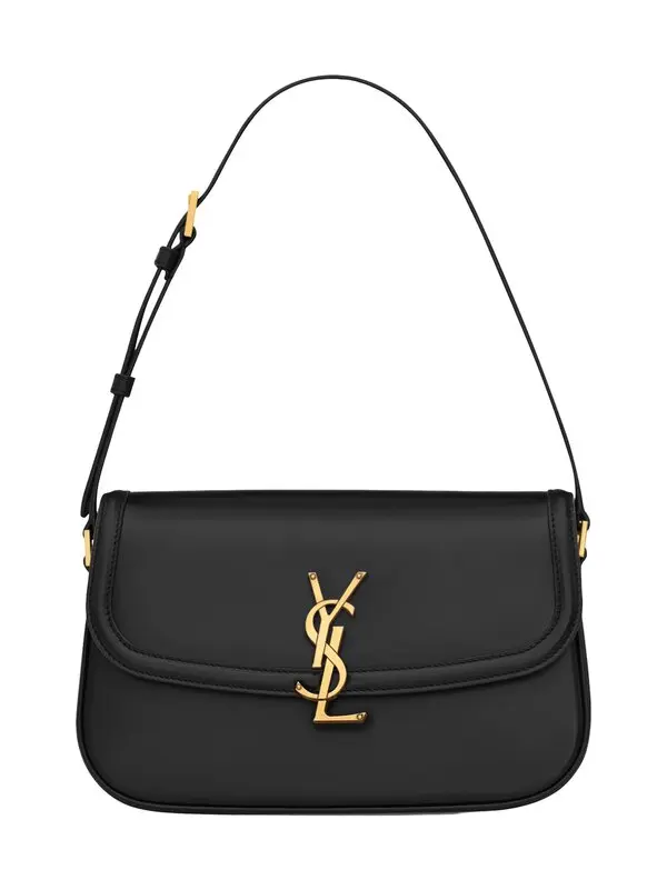 Saint Laurent Medium Solferino Shoulder Bag - Black