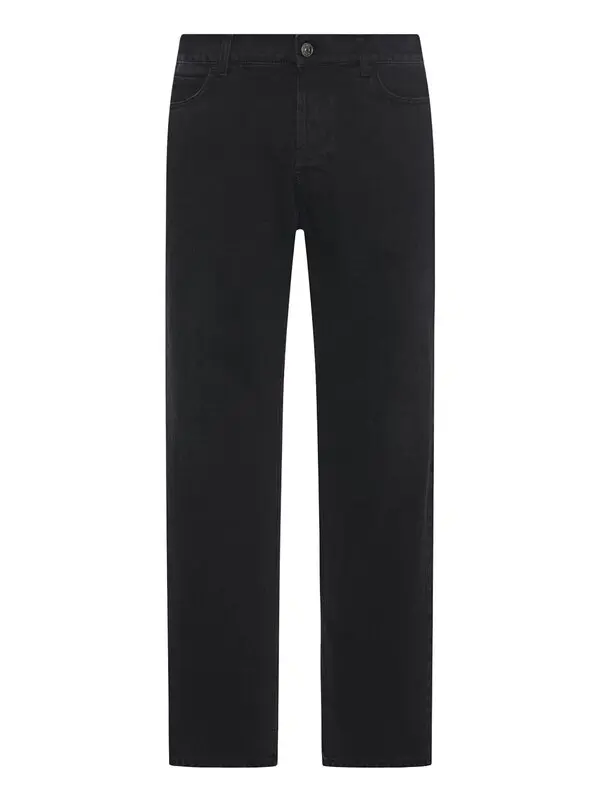 THE ROW Ross Straight Jeans - Black