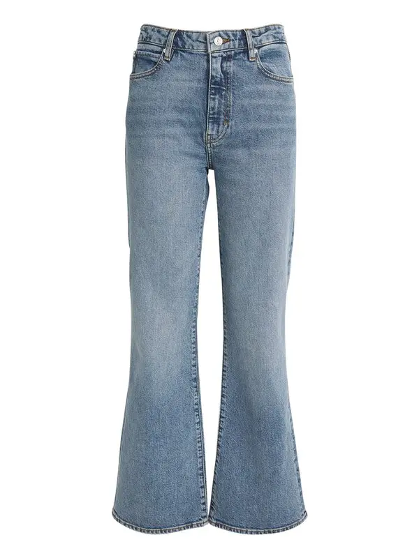 FRAME The Pixie Arrow Bootcut Jeans - Navy