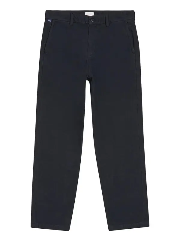 Citizens Of Humanity Cotton Flat Front Chinos - Navy