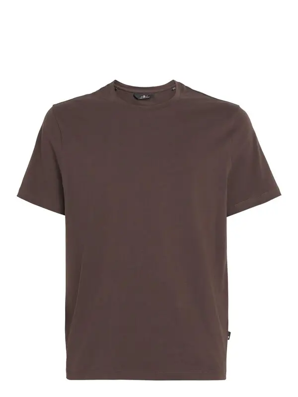 7 For All Mankind Luxe Performance T-shirt - Brown