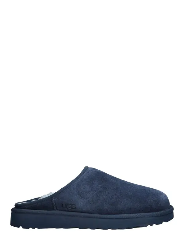 UGG Classic Suede Slippers - Navy