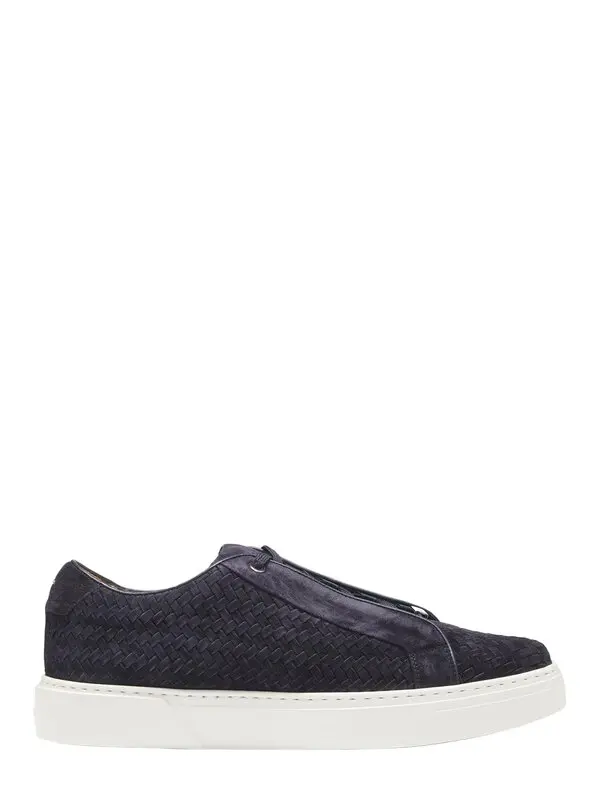 BOSS Suede Gary Sneakers - Blue
