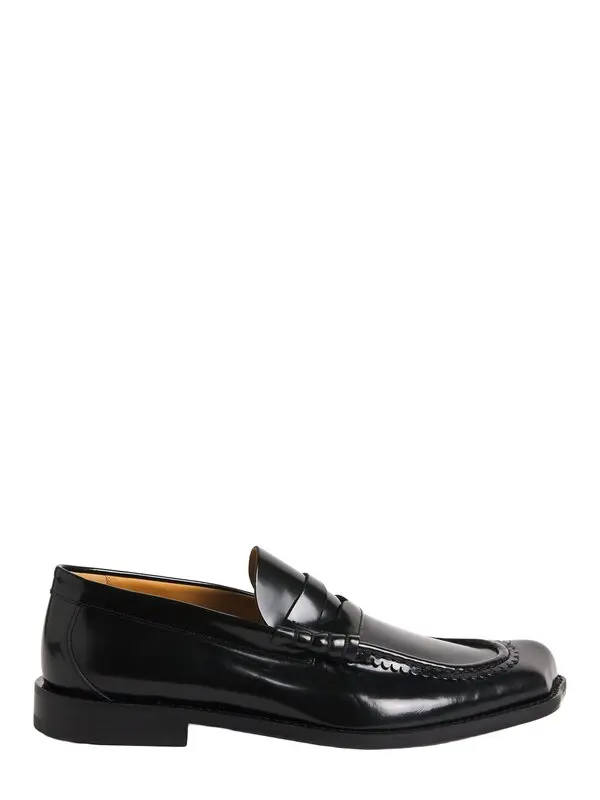 VIVIENNE WESTWOOD Patent Leather Coin Loafers - Black