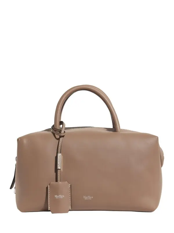 Max Mara Leather Satchel - Brown