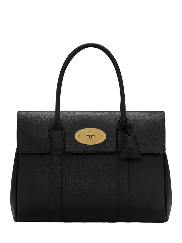 Mulberry Leather Bayswater Shoulder Bag - Black