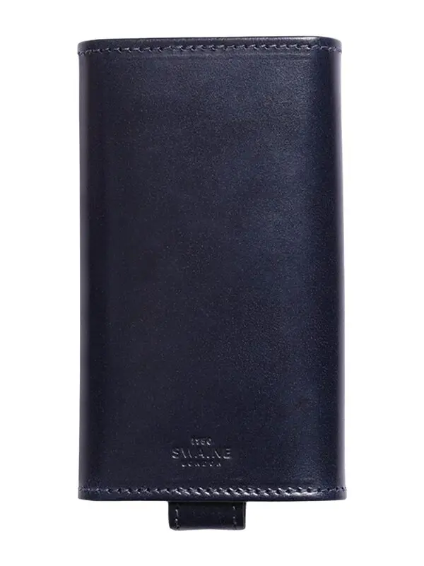 SWAINE Leather Key Case - Navy