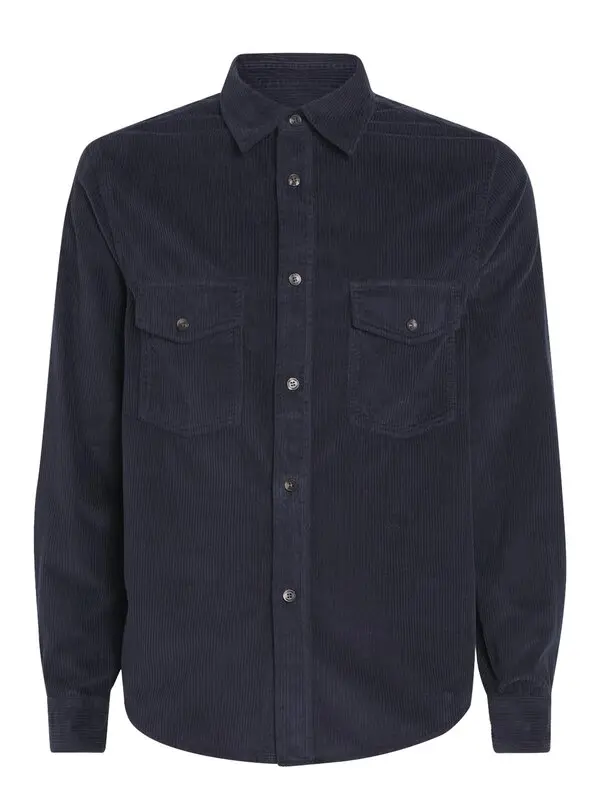 Jacob Cohen Corduroy Shirt - Navy