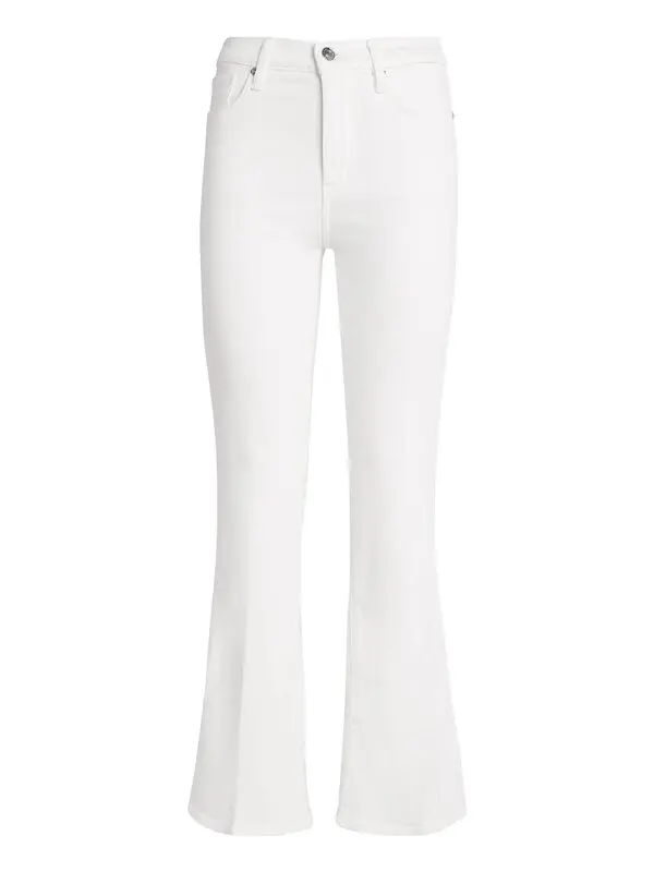 FRAME The Icon Flared Jeans - White