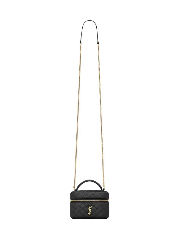 Saint Laurent Micro Gaby Top-handle Bag - Black