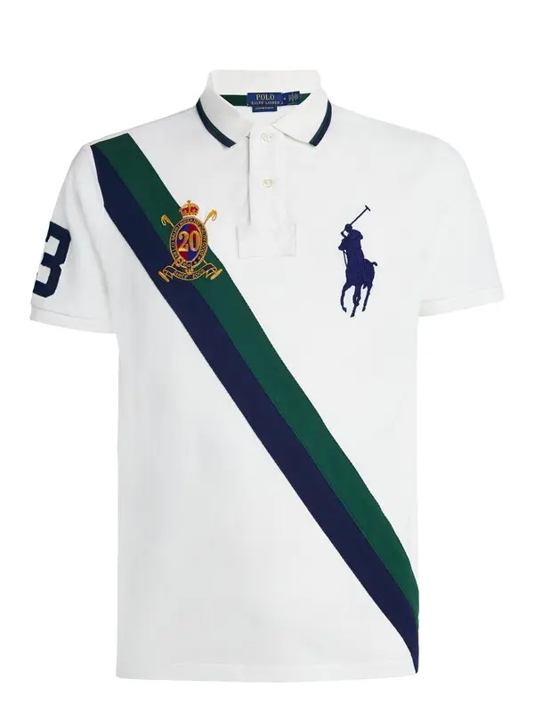 Polo Ralph Lauren Cotton Big Polo Pony Polo Shirt - White
