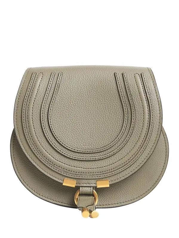 Chloé Small Marcie Saddle Bag - Green