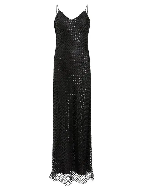 ALLSAINTS Chantelle Midi Dress - Black