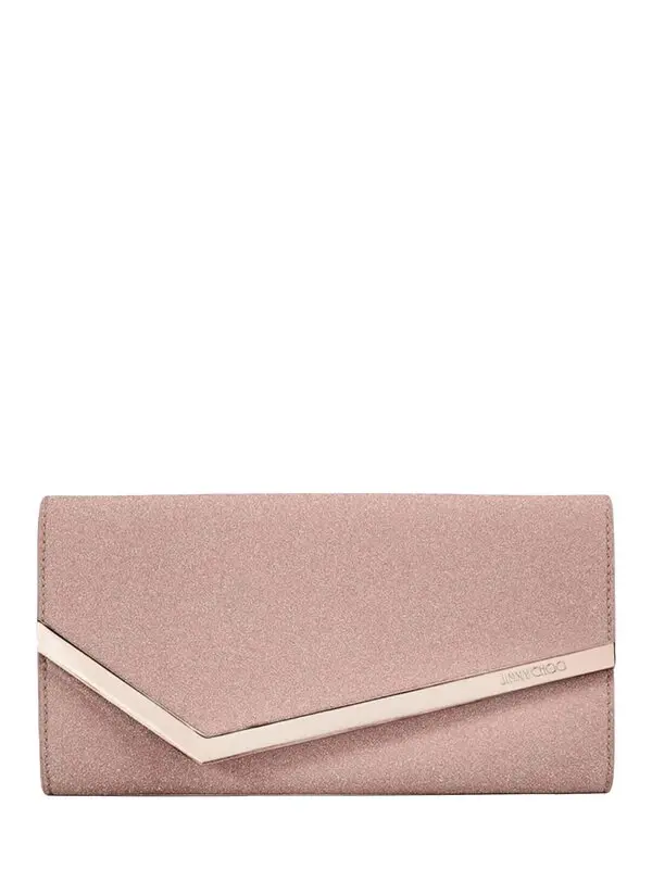 JIMMY CHOO Emmie Clutch Bag - Pink