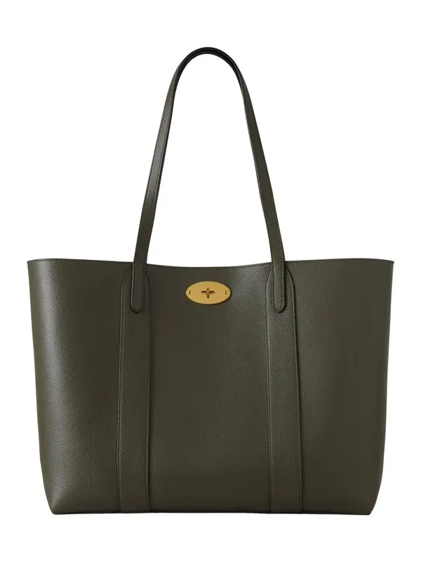 Mulberry Small Leather Bayswater Tote - Green