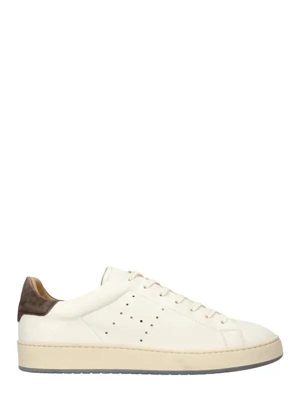Hogan H672 Leather Tennis Sneakers - White