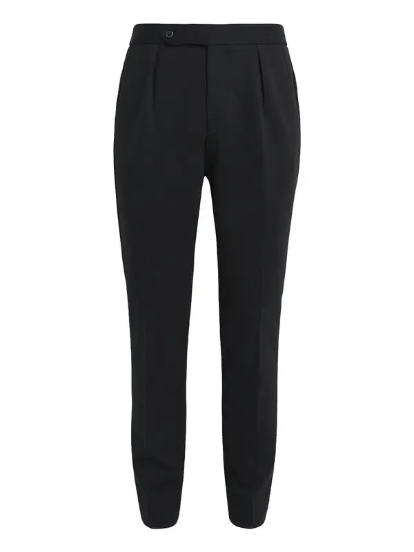 Polo Ralph Lauren Double-knit Tailored Trousers - Black
