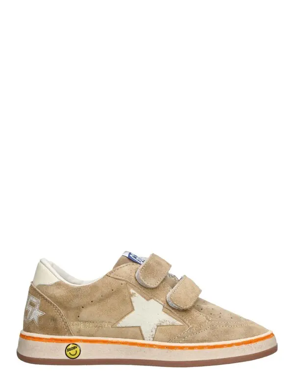 Golden Goose Ball Star Suede Sneakers - Beige