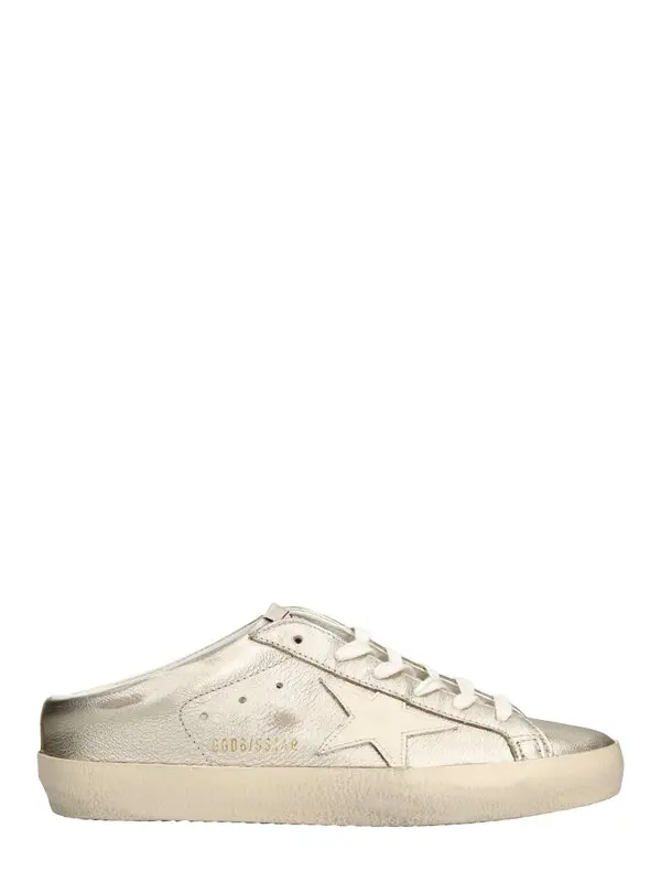 GOLDEN GOOSE Super Star Sabot Low-top Sneakers - Gold