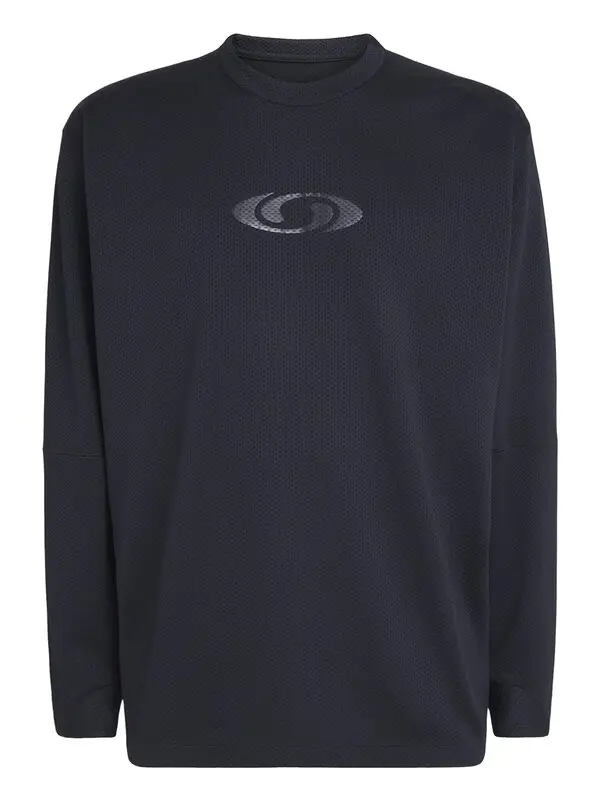 MAISON MARGIELA X Salomon Logo Long-sleeve T-shirt - Black
