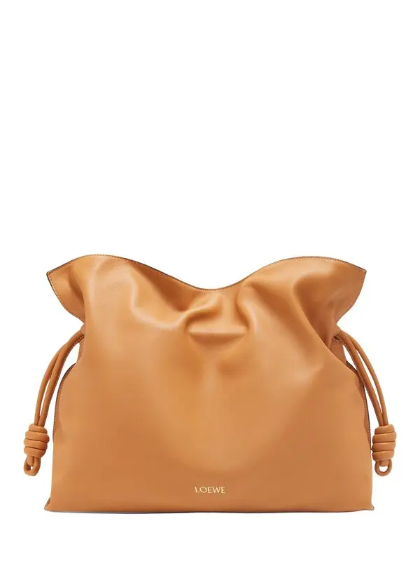 Loewe Flamenco Clutch - Beige