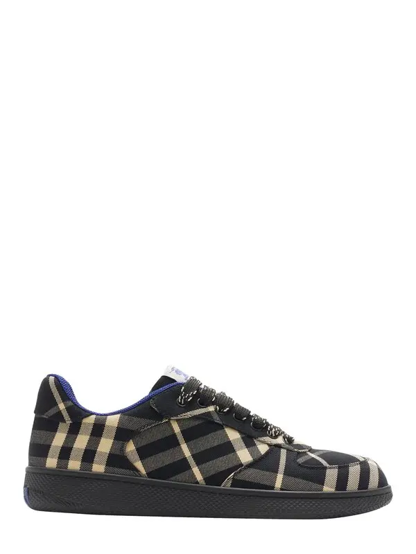 Burberry Check Terrace Sneakers - Black