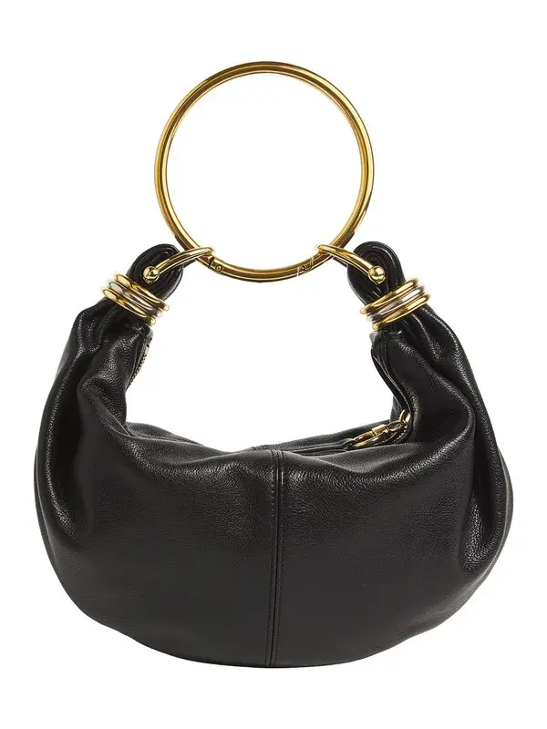Chloé Small Leather Top Handle Bag - Black