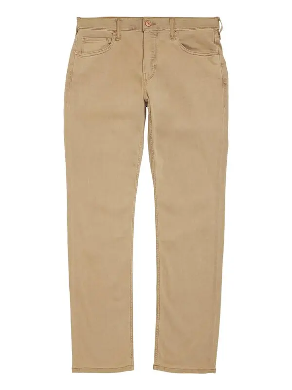 Paige Normandie Straight Leg Jeans - Beige