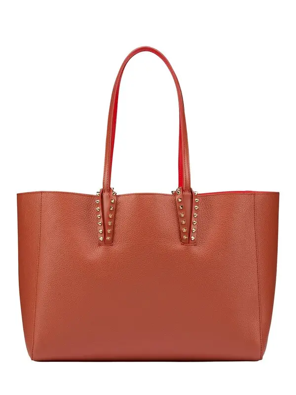 CHRISTIAN LOUBOUTIN Cabata Small Tote Bag - Brown
