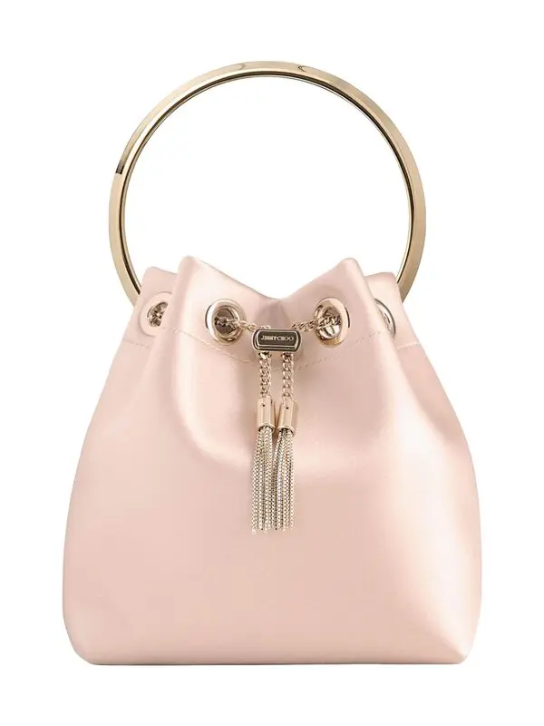 JIMMY CHOO Bon Bon Top-handle Bag - Nude