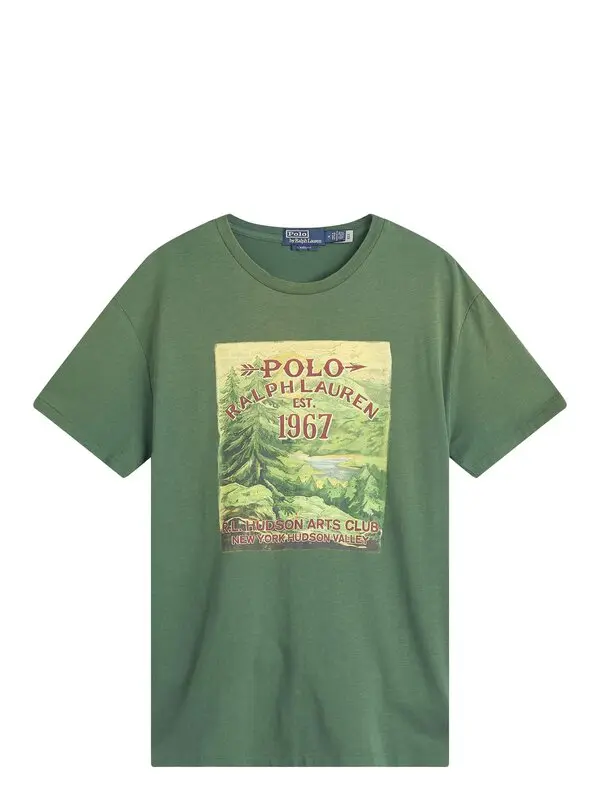 Polo Ralph Lauren Arts Club T-shirt - Grass Green