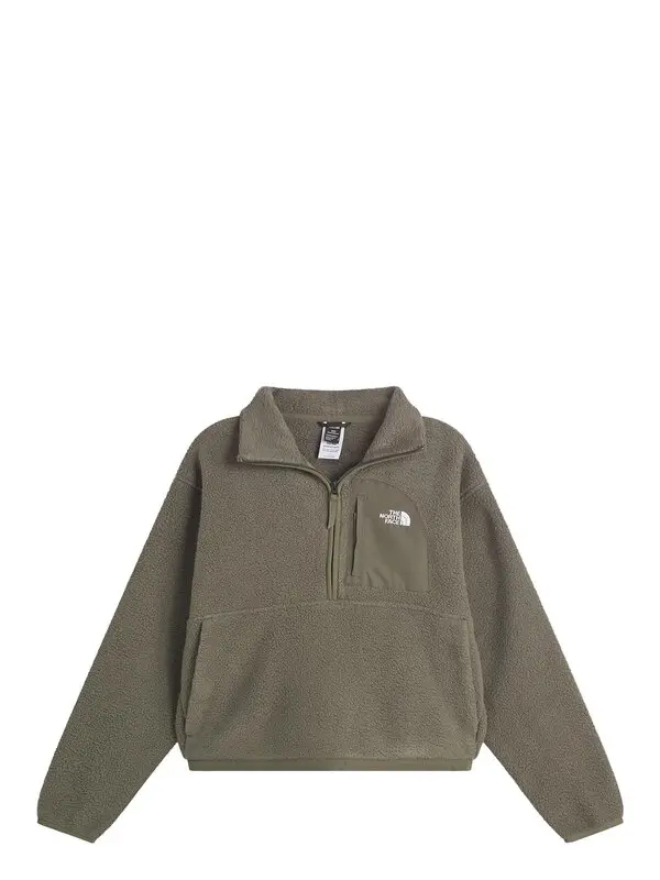 The North Face Yumiori Off Peak Half Zip Jacket - New Taupe Green