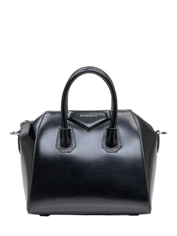 Givenchy Antigona Leather Handbag - Black