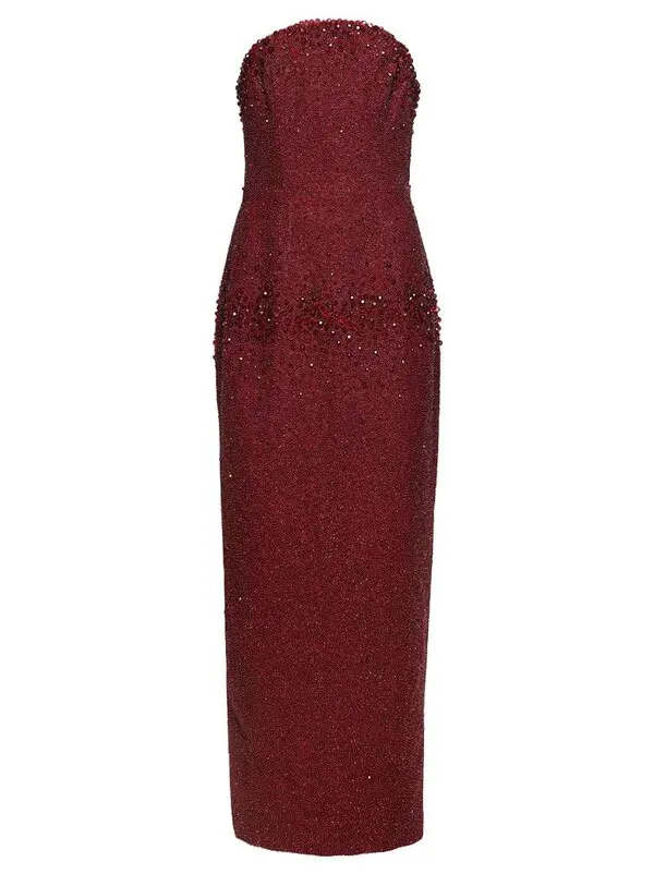 CLIO PEPPIATT Tina Gown - Burgundy