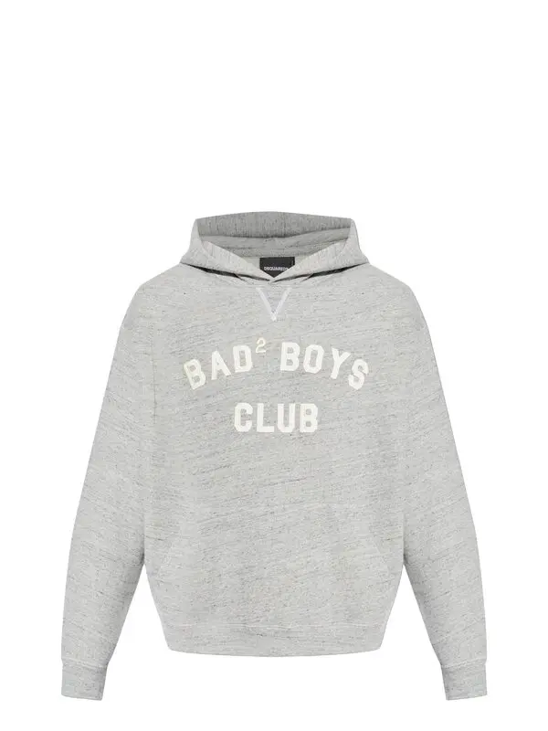 Dsquared2 Bad² Boys Club" Hoodie - Grey