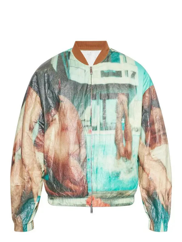 Dsquared2 Printed Bomber Jacket - Multicolour