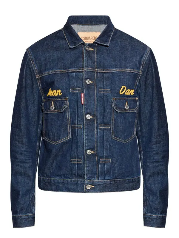 Dsquared2 Denim Jacket - Navy Blue