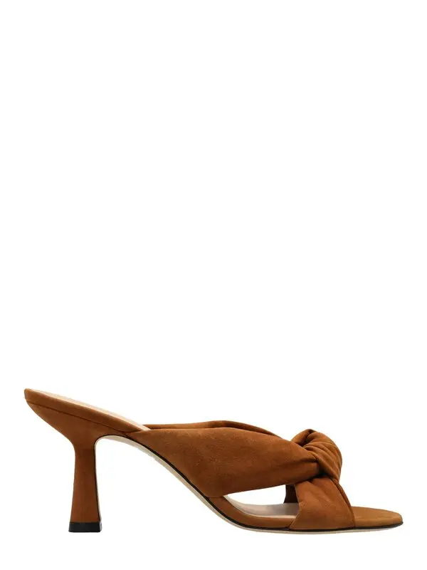 STUART WEITZMAN Heeled Mules - Brown