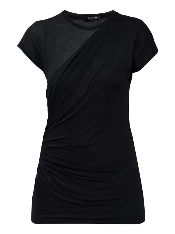 Balmain Fitted Top - Black
