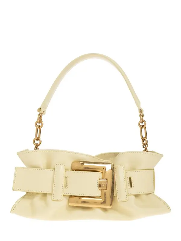 Balmain Anthem Mini Shoulder Bag - Yellow