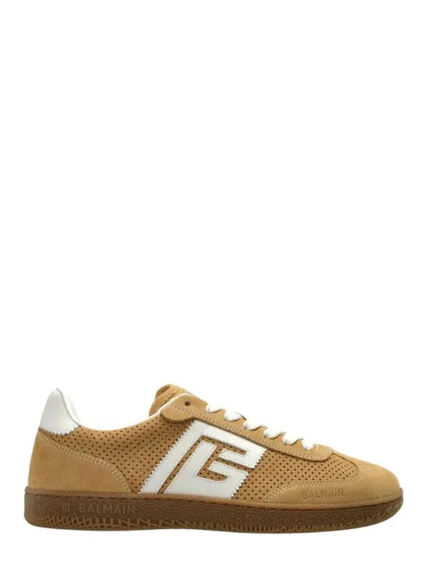 Balmain Swan Sports Shoes - Beige