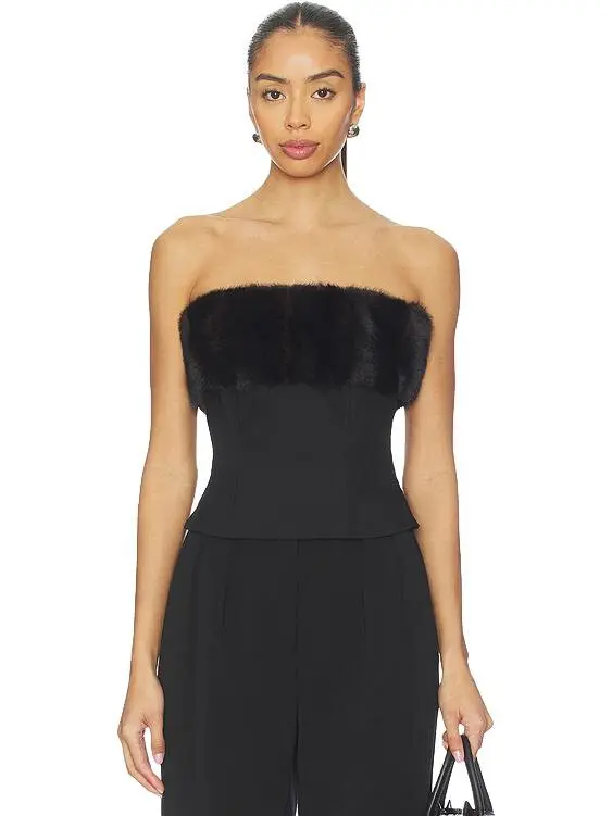 Apparis Ivy Tube Top - Black