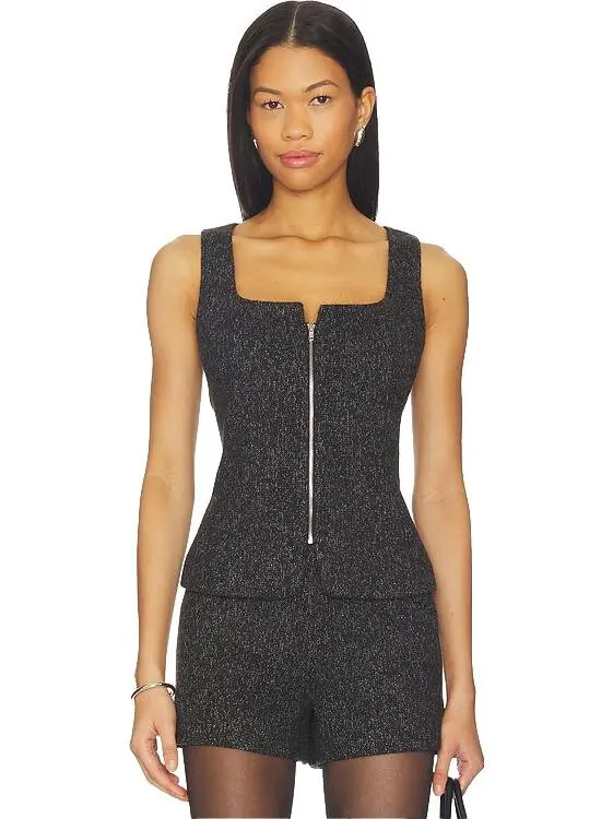 ELODIE THE LABEL Ellen Top - Black